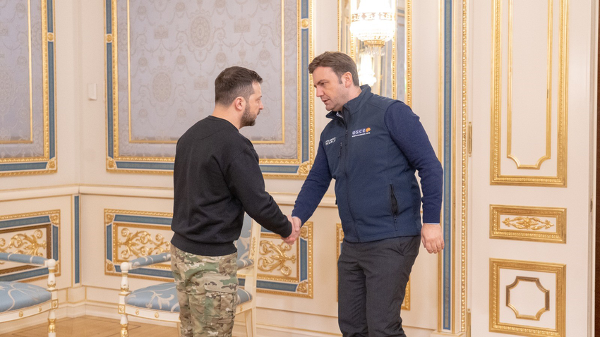 OSCE Chairman-in-Office Osmani completes visit to Kyiv, emphasizes ...