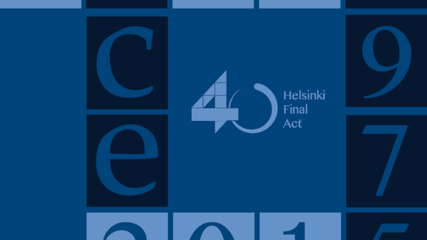 Commemorative book: 40th anniversary of Helsinki Final Act ...