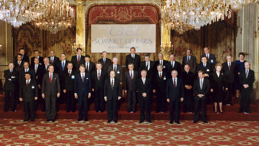 Paris Summit 1990 and the Charter of Paris for a New Europe ...